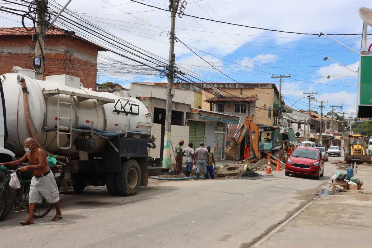 Serviços Públicos Realiza Mutirão De Limpeza No Bairro Poço Fundo