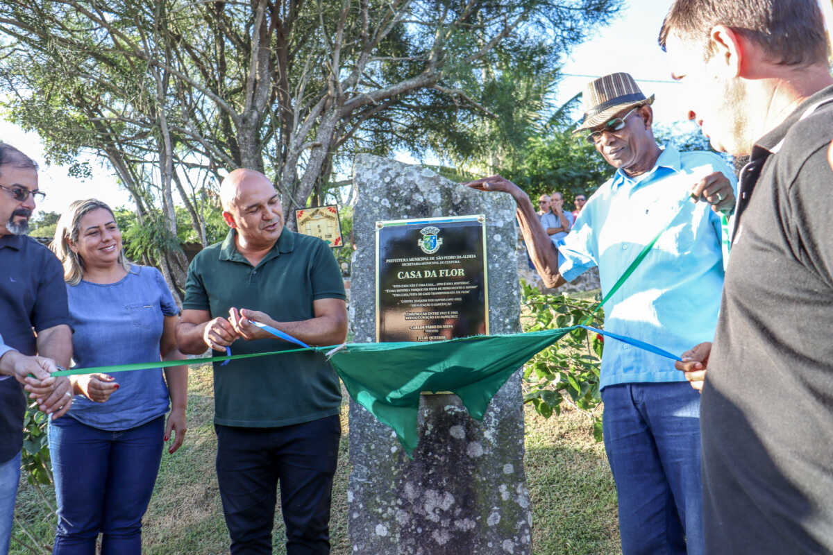 Casa da Flor é reaberta em São Pedro da Aldeia - Prefeitura de São ...