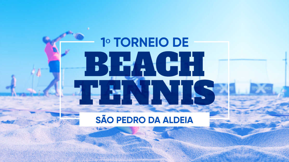 1° Torneio de Beach Tennis chega a São Pedro da Aldeia