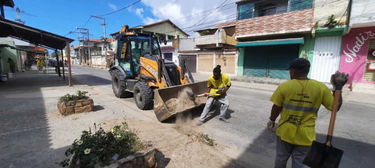 Prefeitura Realiza Mutirão De Serviços No Bairro Porto Do Carro